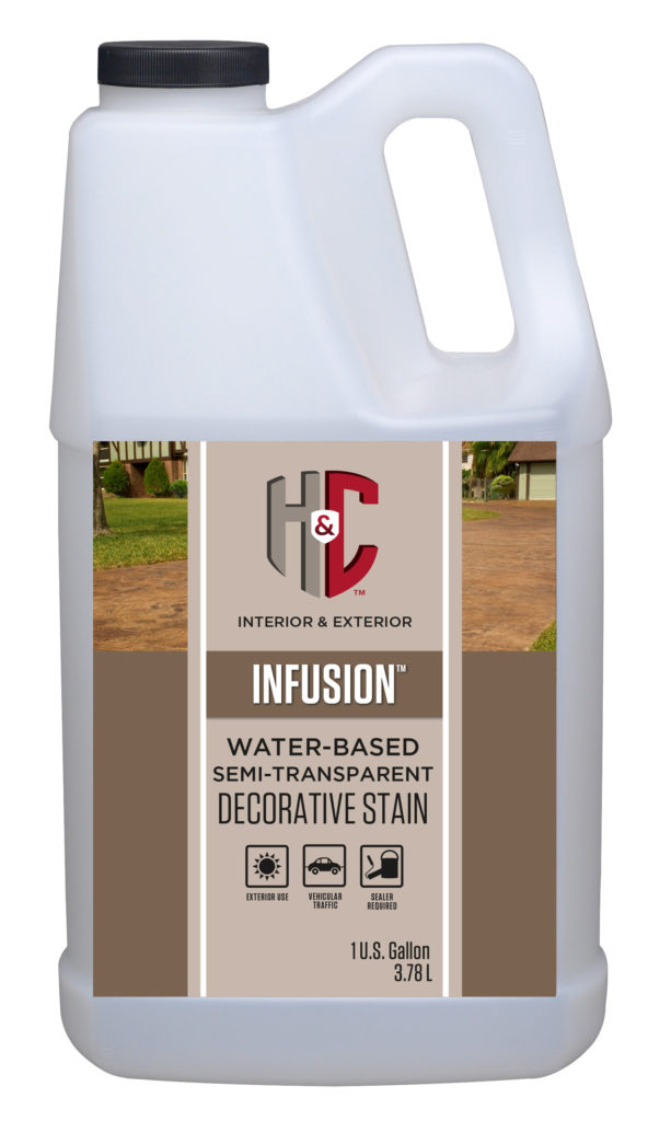 H C Concrete Stain